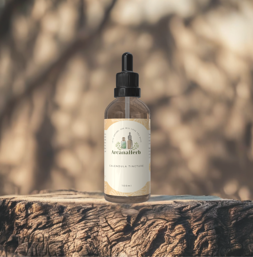 Marigold Tincture. Calendula Officinalis Glycerine extract 1:3 – ArcanaHerb