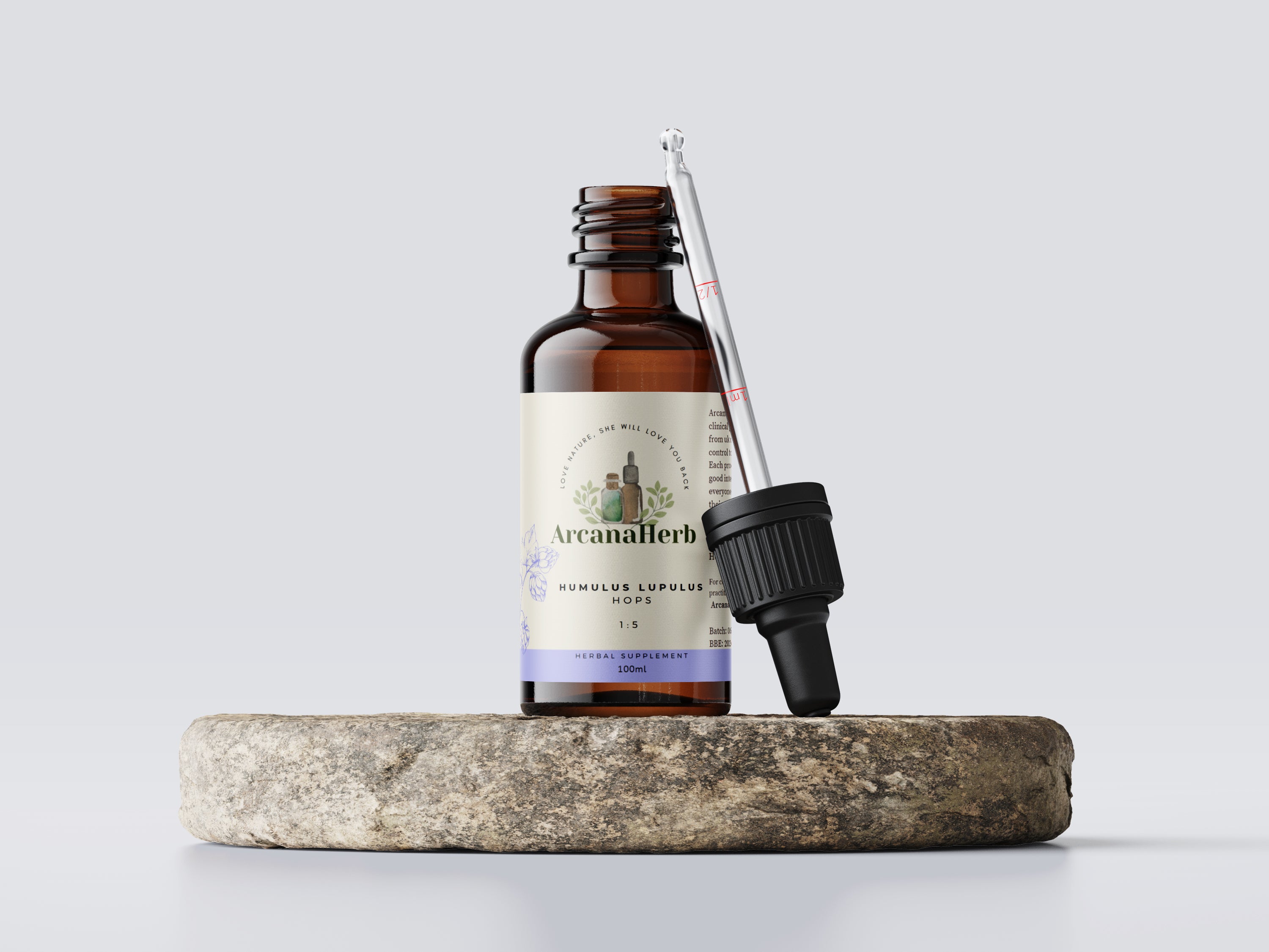 Hops Tincture. Humulus lupulus. 1:5. 100ml – ArcanaHerb