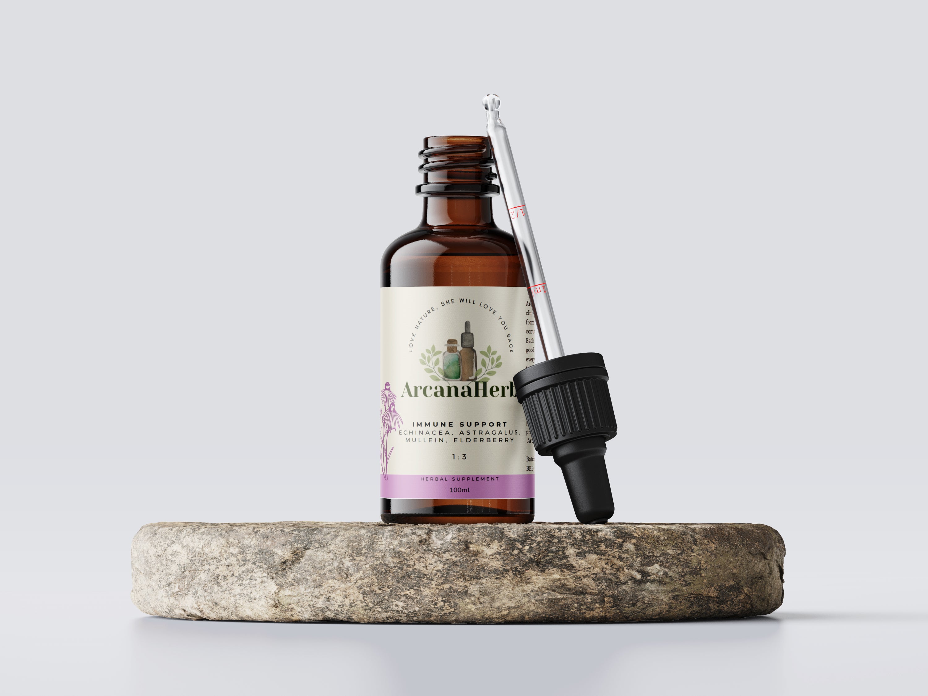 Herbal Immune Boost Tincture. 1:3 100ml – ArcanaHerb