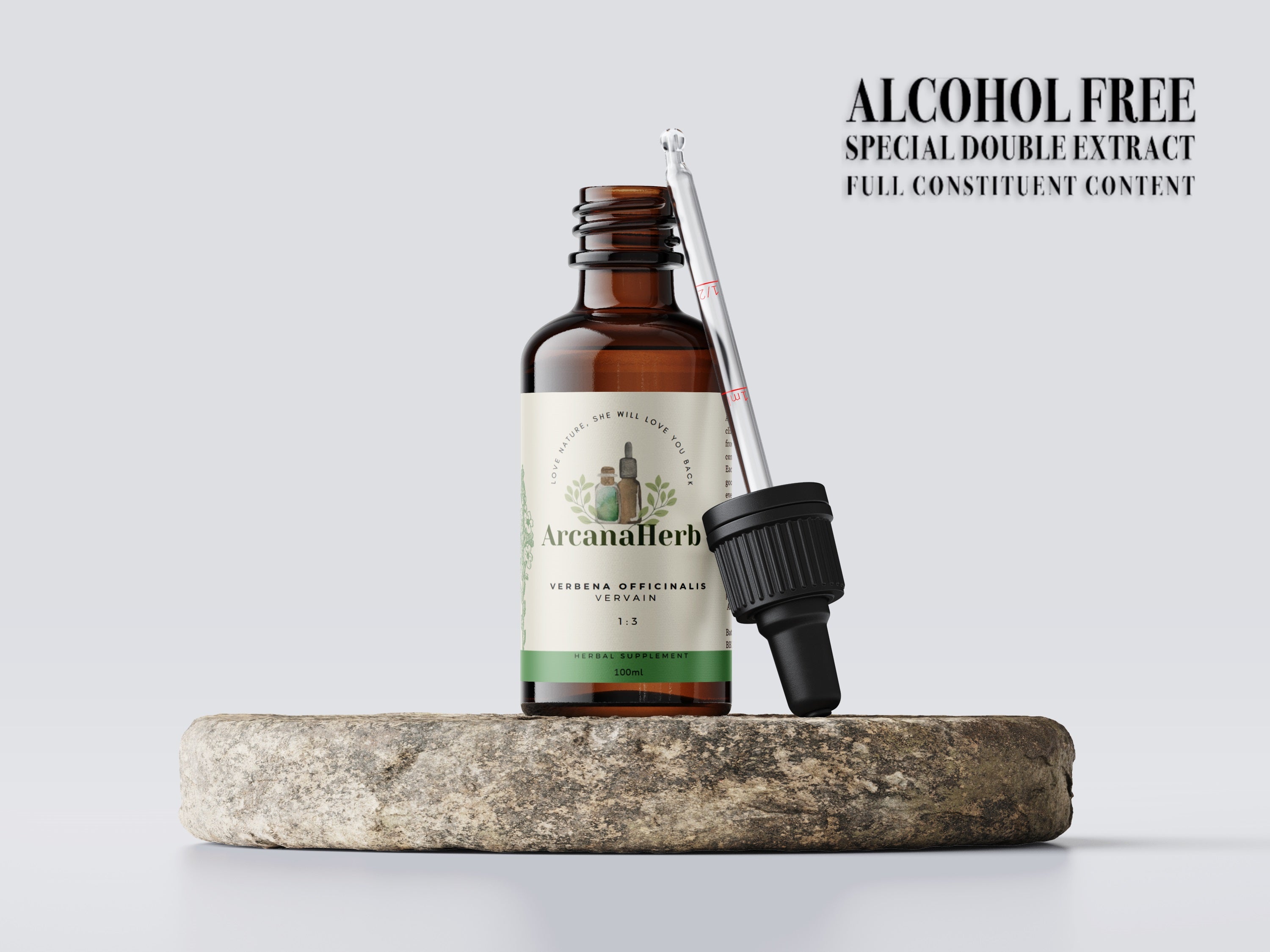 Alcohol Free Vervain Tincture 1:3 Glycerine Verbena Officinalis ...